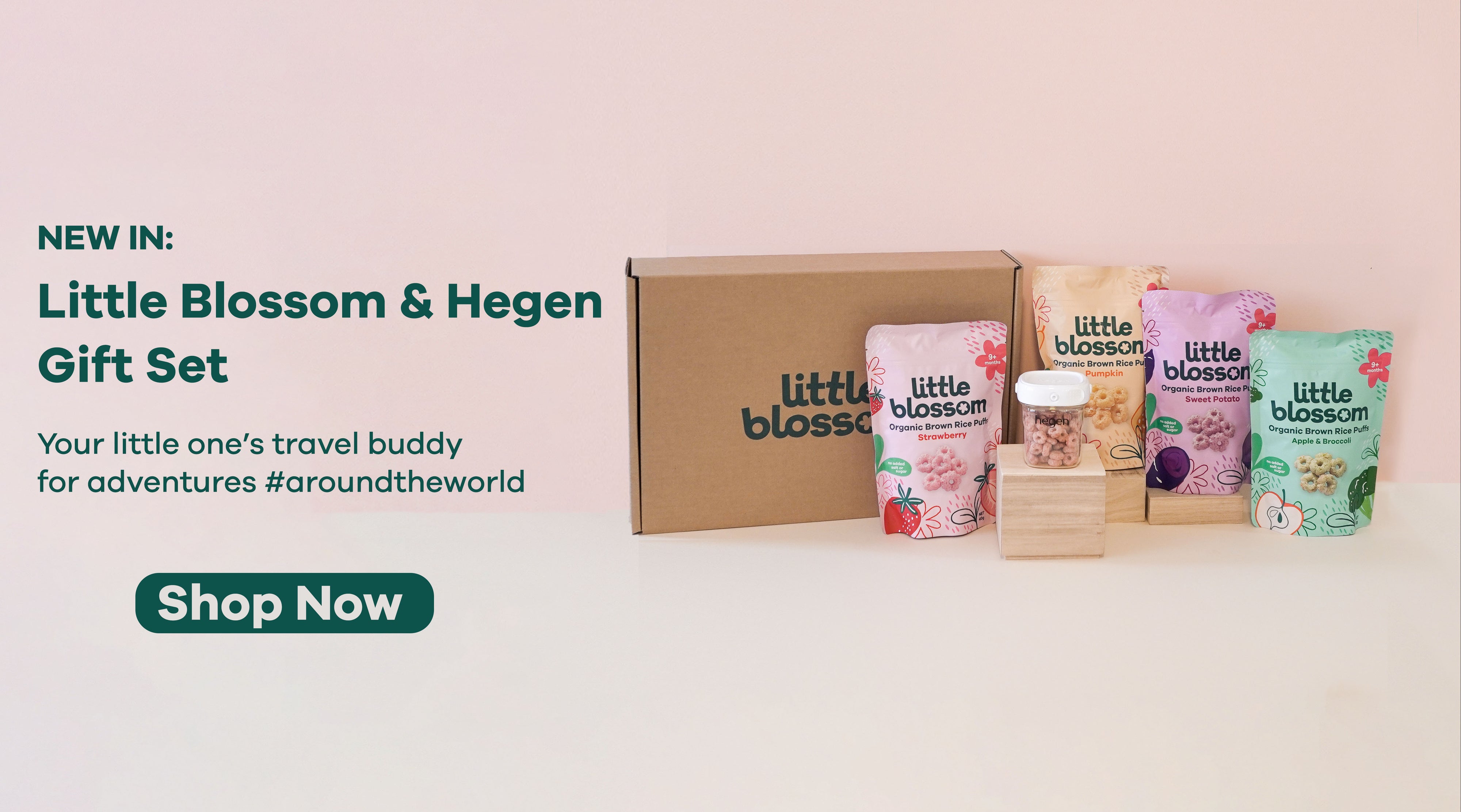 Organic Baby Food -Baby Puffs - Little Blossom