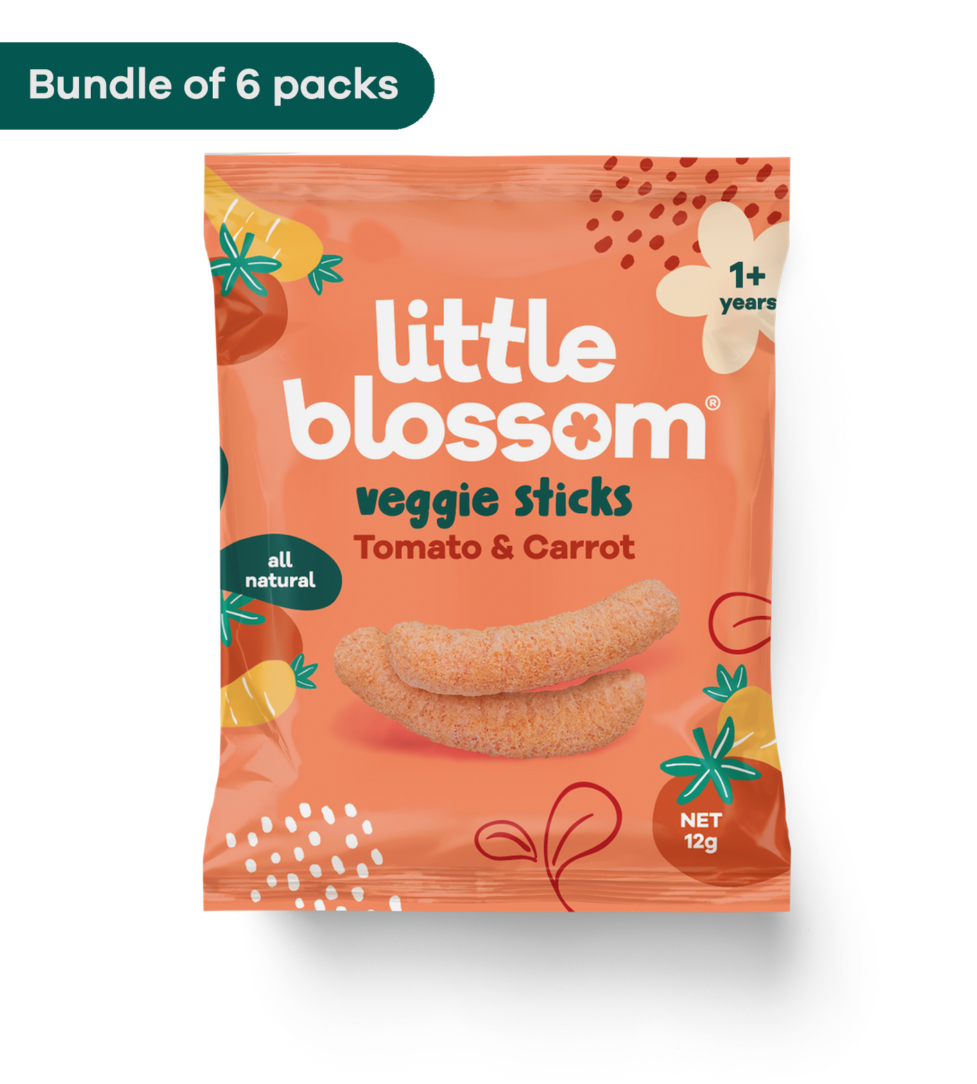 Organic Baby Food -Baby Puffs - Little Blossom