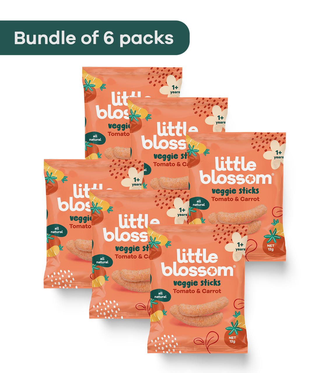Organic Baby Food -Baby Puffs - Little Blossom