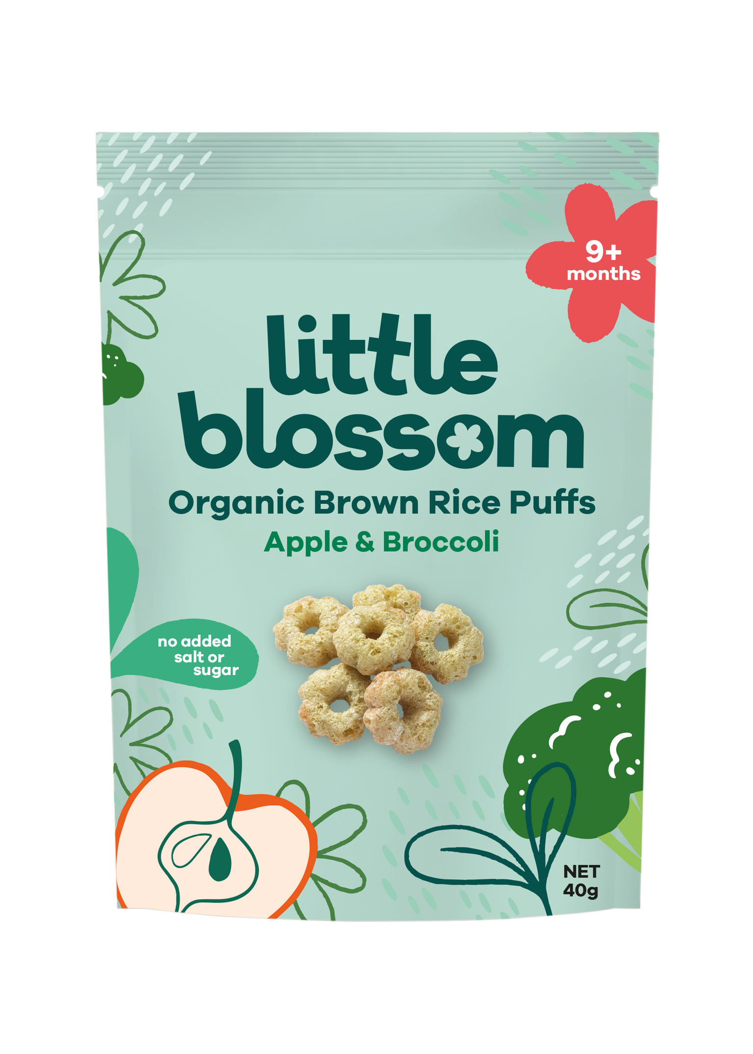 Organic Baby Food -Baby Puffs - Little Blossom